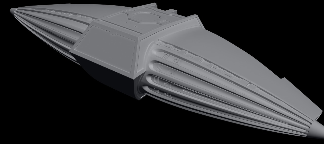 New to Come : "Atreïdes transport ship" from the movie "DUNE ...